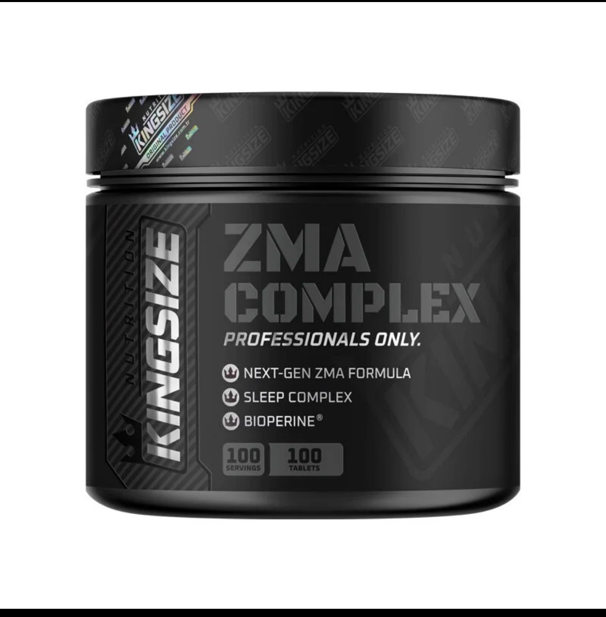 Kingsize Nutrition ZMA Complex 100 Tablet - NUTRADE tüm ürünleri.