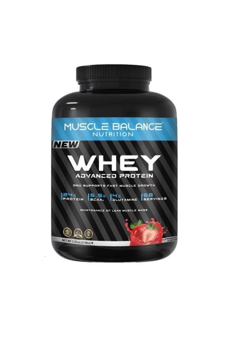 Muscle Balance Nutrition Whey Advanced Protein 2.38 kg Çilek - MUSCLE ...