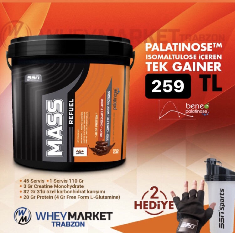 SSN Mass Refuel ® 5000 Gr - SSN SPORTS STYLE NUTRİTİON tüm ürünleri.