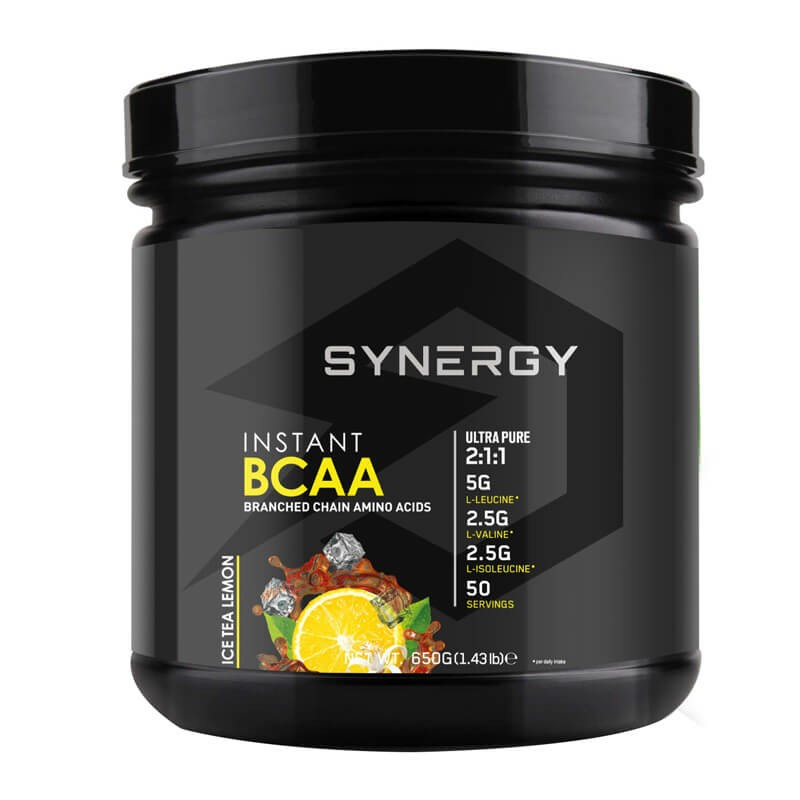 Synergy Instant BCAA 650 Gr İce Tea Limon | Synergy Nutrition | Fit365